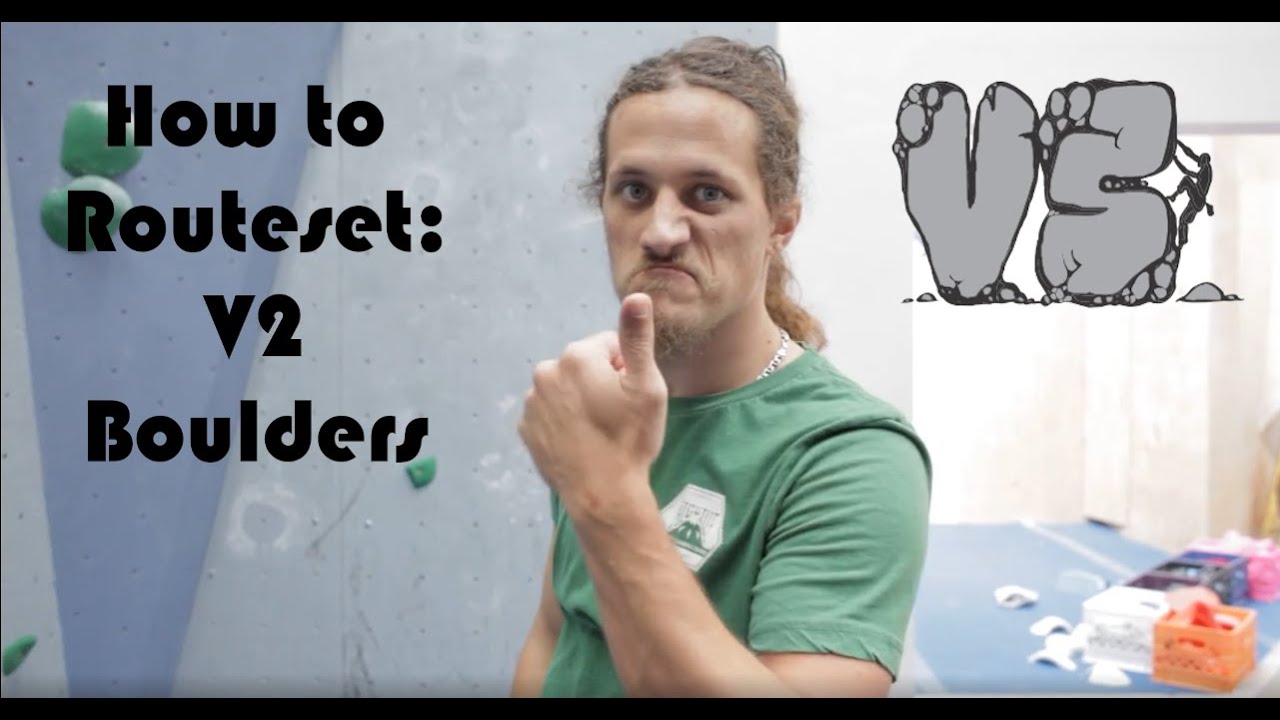 How to Route Set - Setting V2 Boulder Problems - YouTube