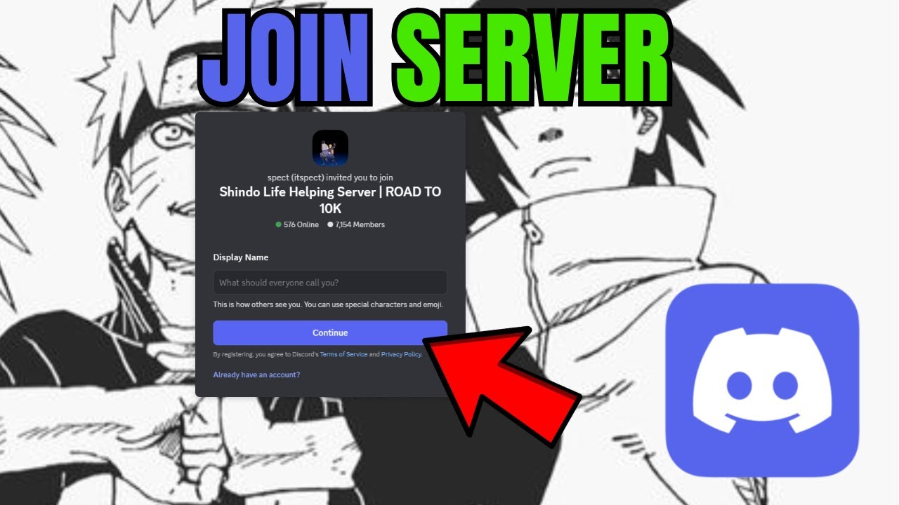 How To Join Shindo Life Discord Server - YouTube