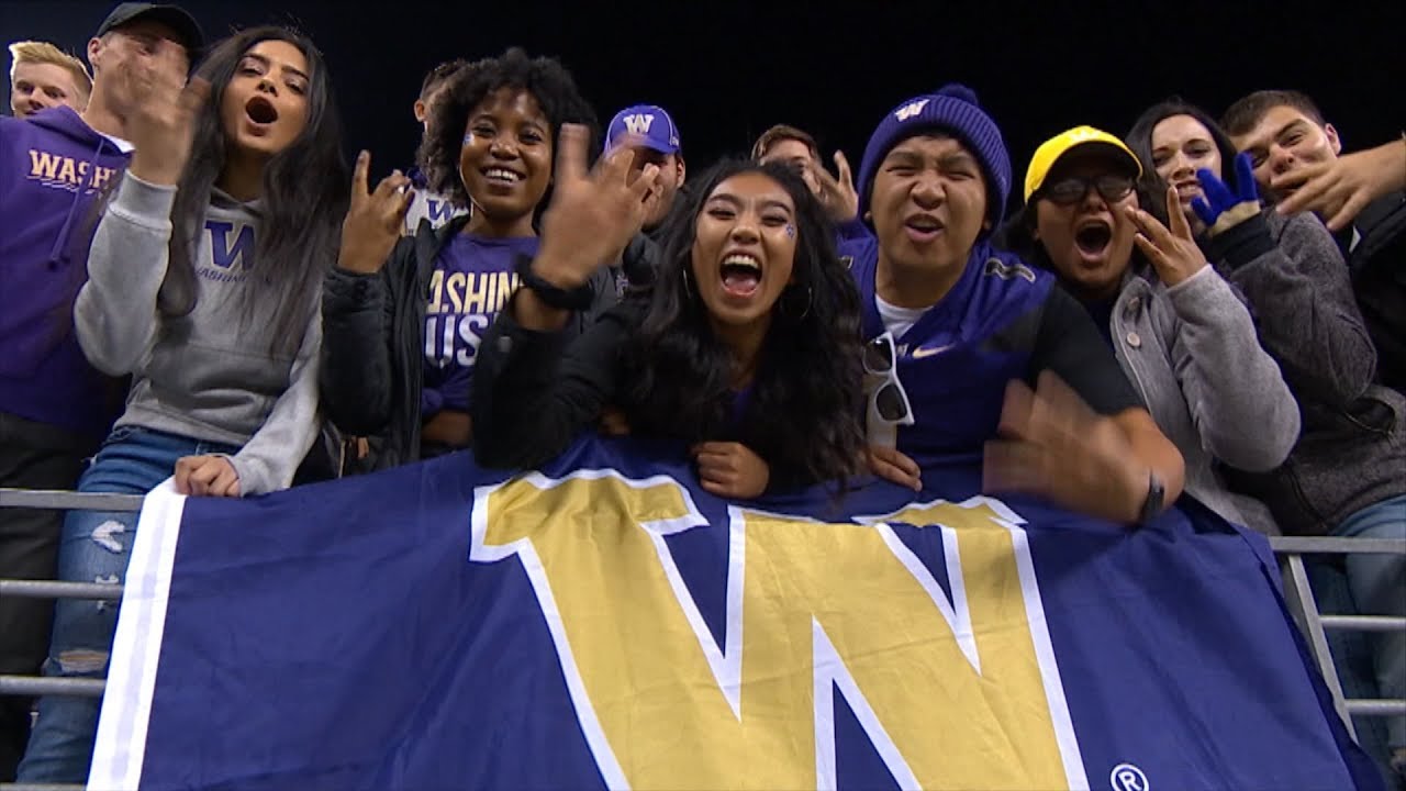 UW spirit team members explain what it means to be a Husky - YouTube