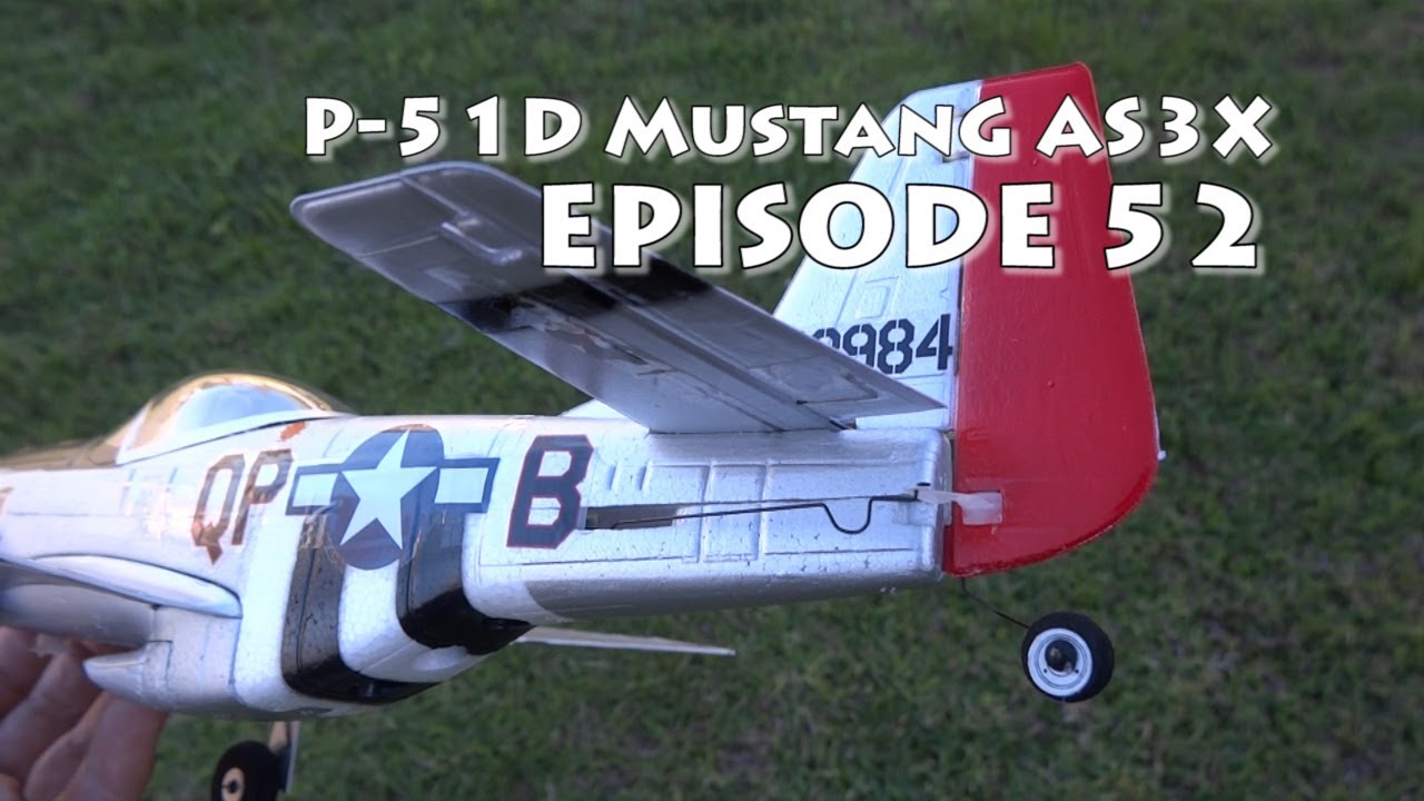Parkzone Ultra Micro P-51D Mustang AS3X BNF Loops & Rolls - YouTube