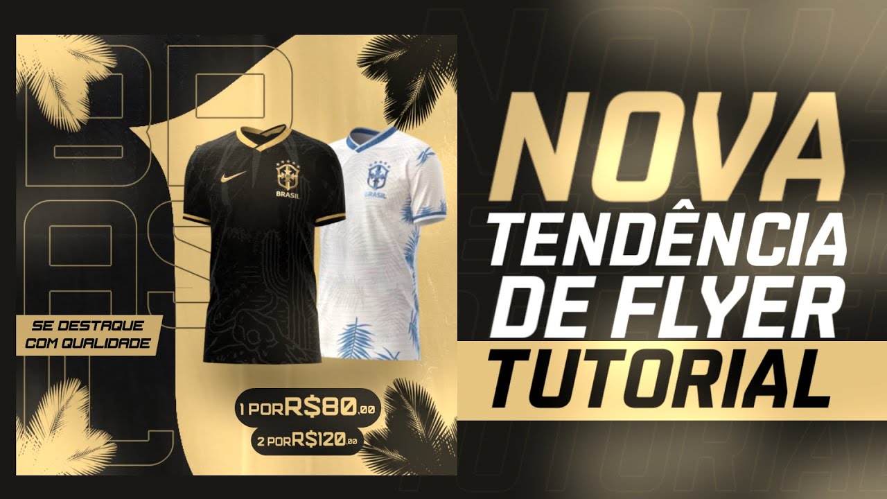 COMO FAZER FLYER PARA VENDA DE CAMISA DE TIME PELO CELULAR SOCIAL MIDIA ...