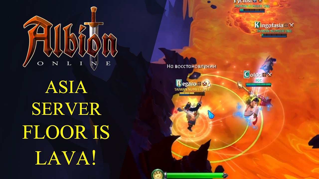 Albion online :🔥ASIA SERVER - HG 10x10 - FLOOR IS LAVA!🔥 - YouTube