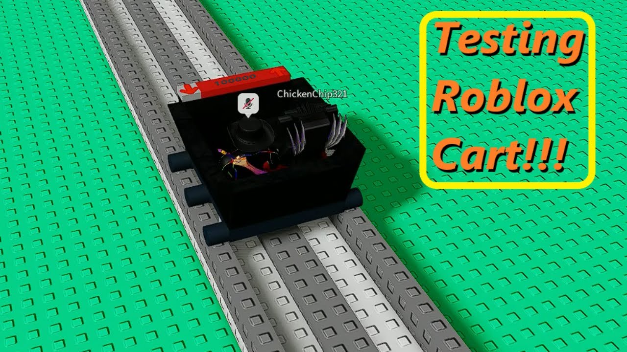 Testing a Roblox Cart! 😲 - YouTube