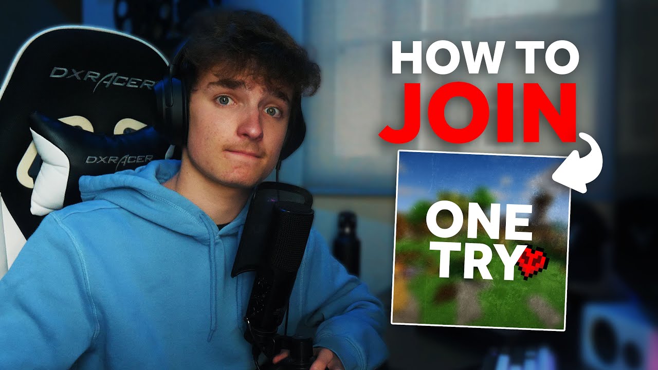 How to JOIN the OneTrySMP - YouTube