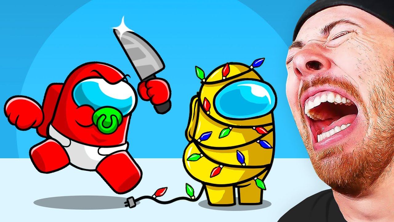 FUNNY ANIMATIONS That will Make you LAUGH (Among Us) - YouTube