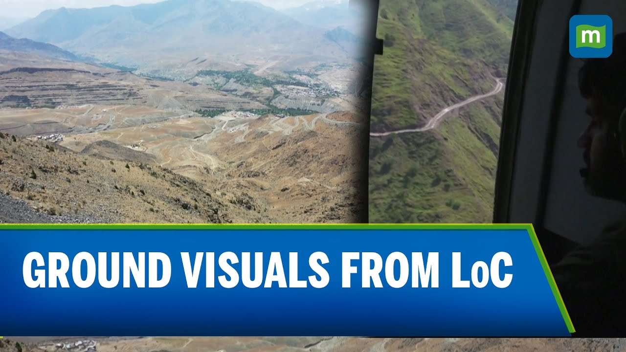 Ground visuals from the Line of Control on the India-Pakistan border ...