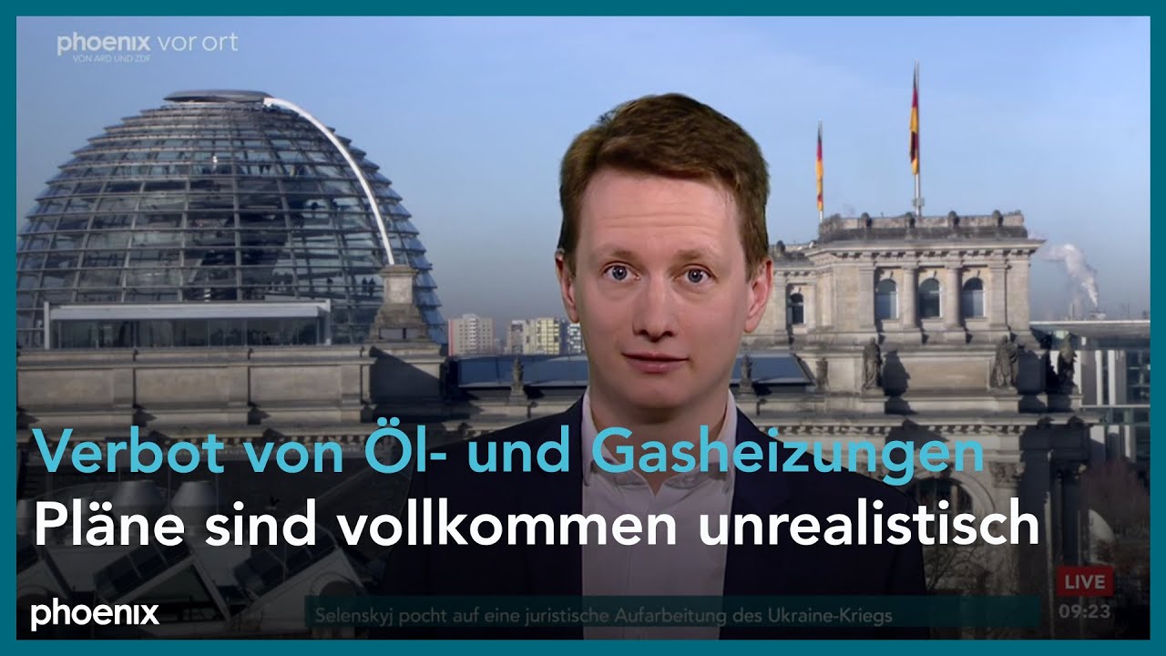 phoenix nachgefragt mit Johannes Boie u.a. zum geplanten Verbot von Öl ...