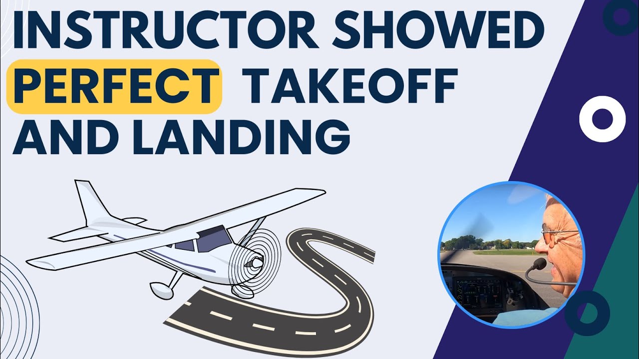 Instructor showed Perfect Takeoff and Landing - YouTube