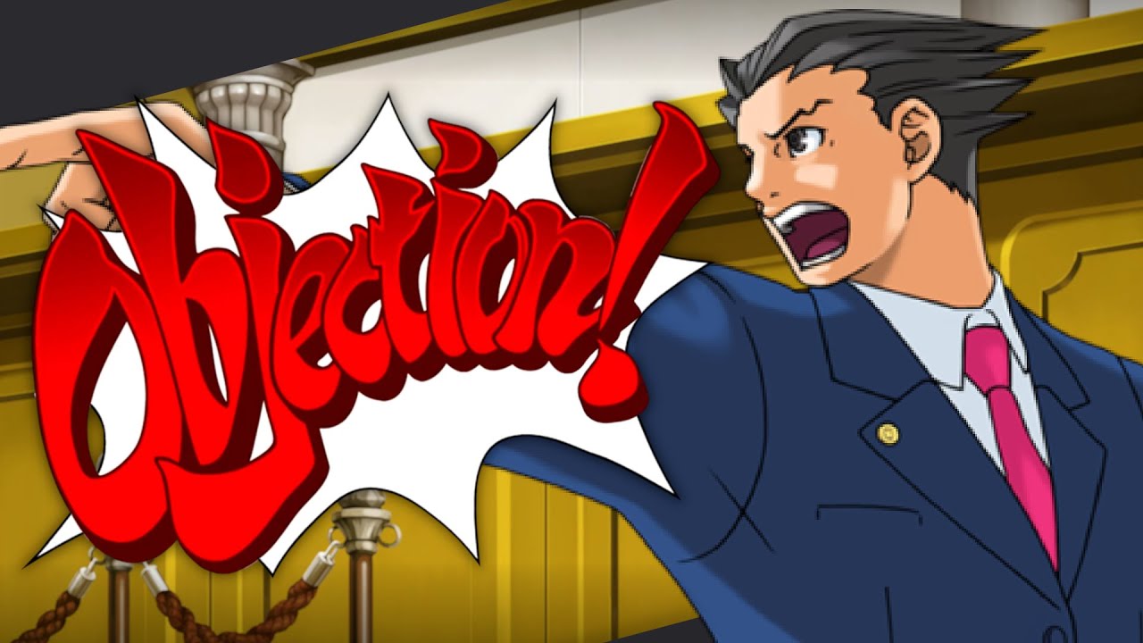 i said OBJECTION cause we're playing ACE ATTORNEY 🔴 - YouTube