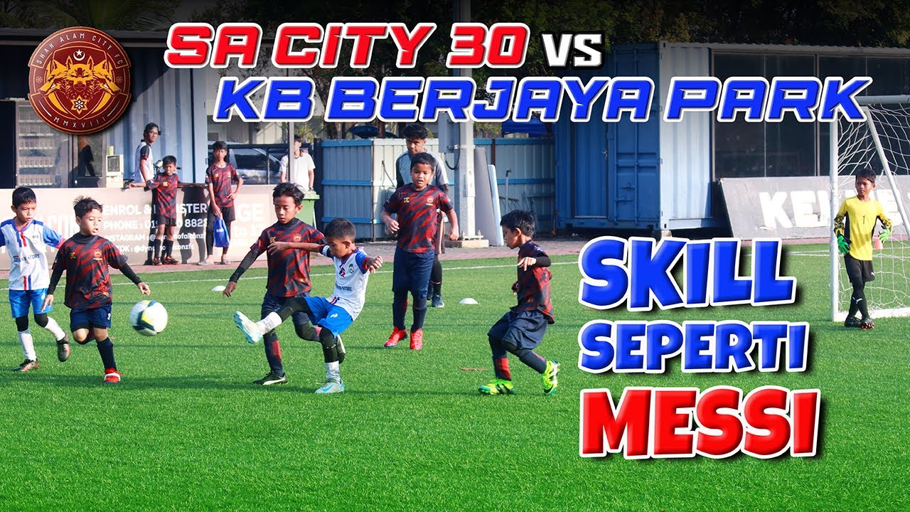 DYF SHAH ALAM CITY 30 vs KB BERJAYA PARK I Under 8 - YouTube