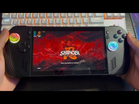 Asus ROG Ally X | SHINOBI: Art of Vengeance Performance Test | 1080p ...