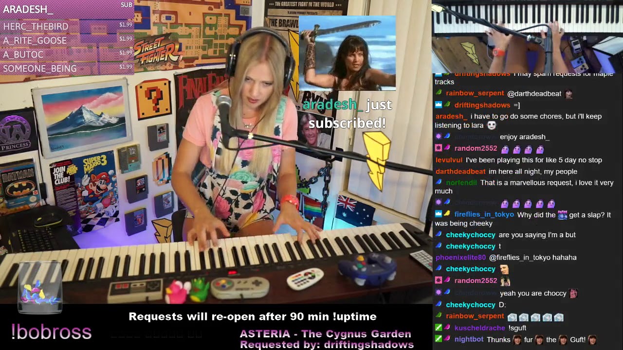 Maplestory - Cygnus Garden Piano (Live Learn by Lara6683) - YouTube