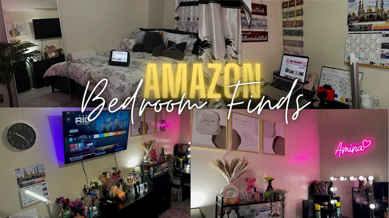 EXTREME Bedroom Transformation | AMAZON MUST HAVES + Luxury Room Tour ...