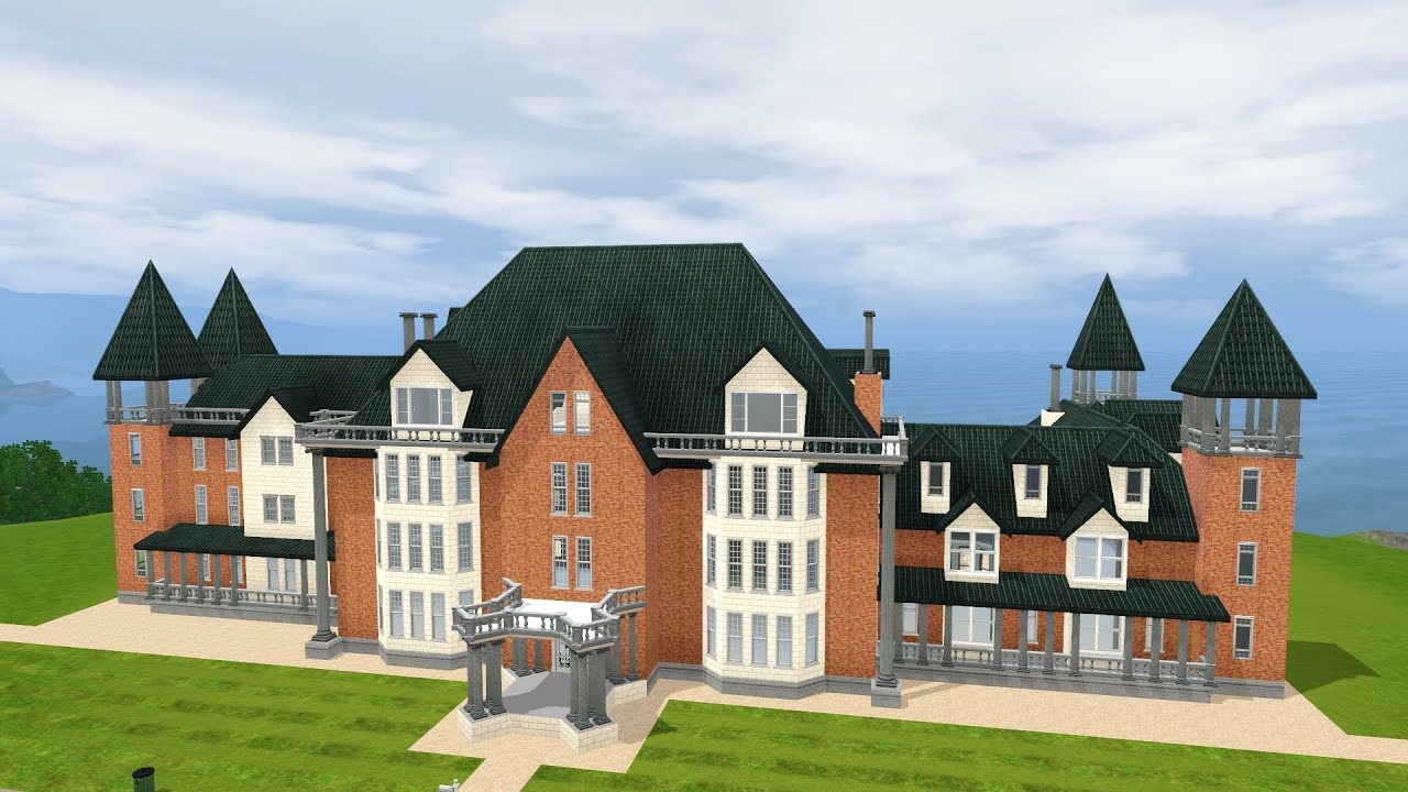 The Sims 3 - Huge Mansion Again! - YouTube
