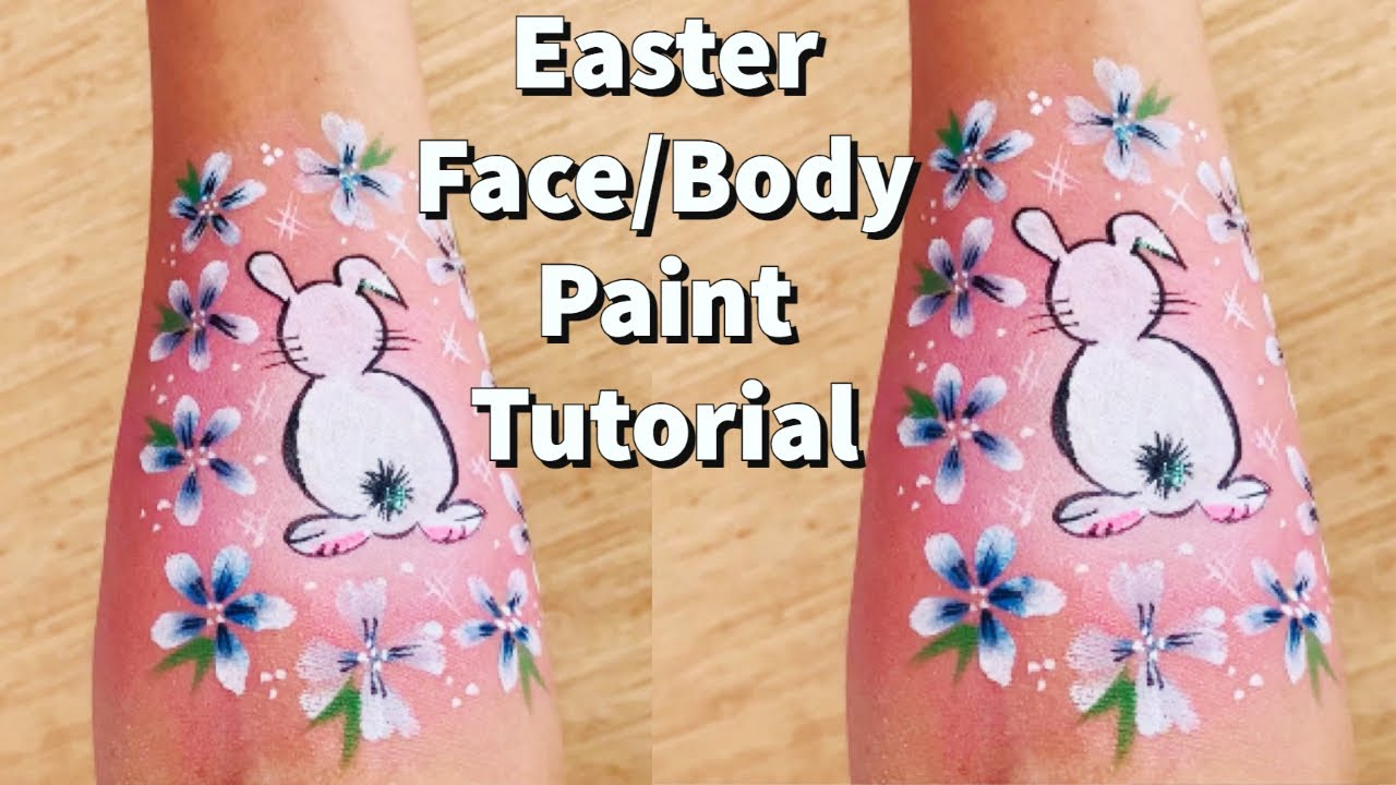 Easter Face Paint Ideas | Easy & quick Easter Face Paint Tutorial |Cute ...