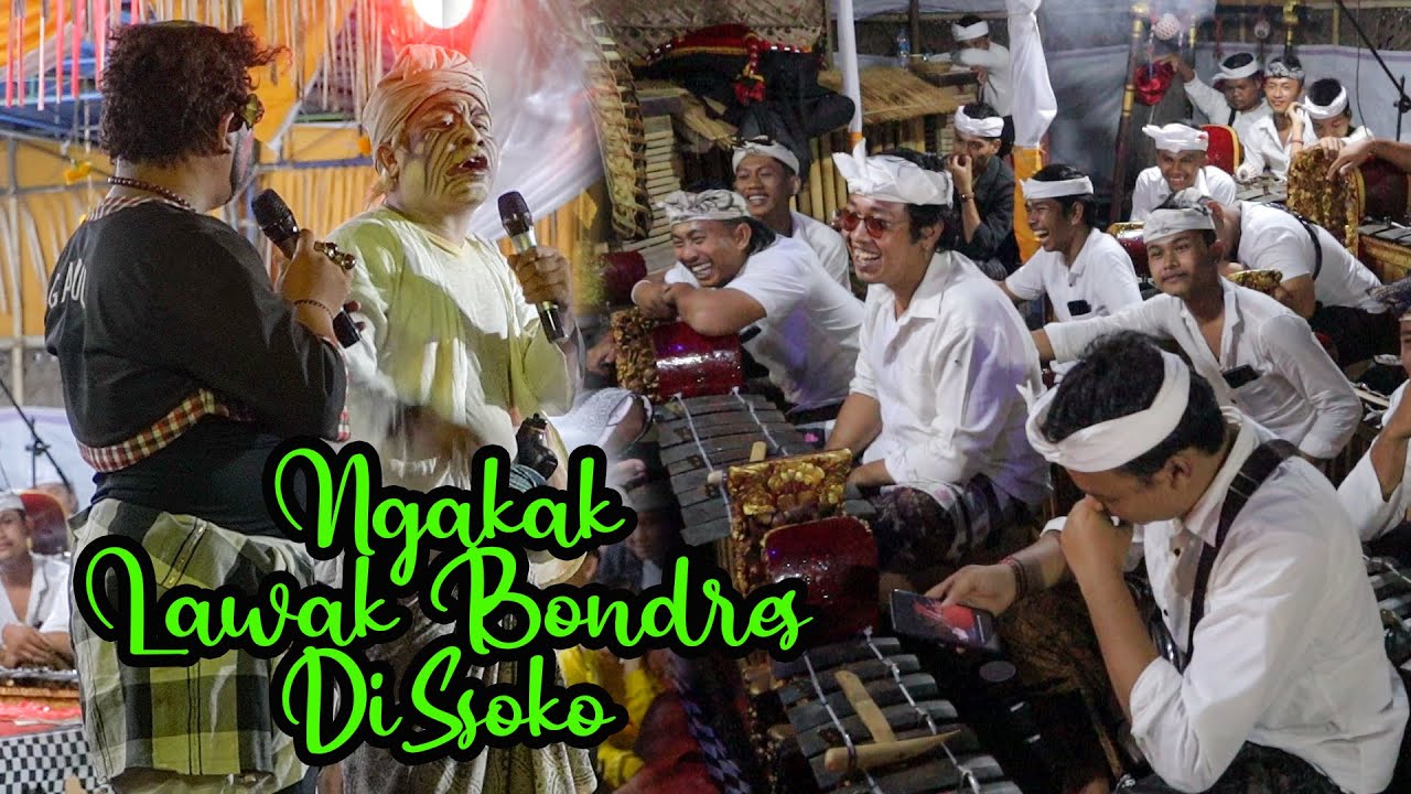 Lawak Bali Bondres Pantai Soka - YouTube