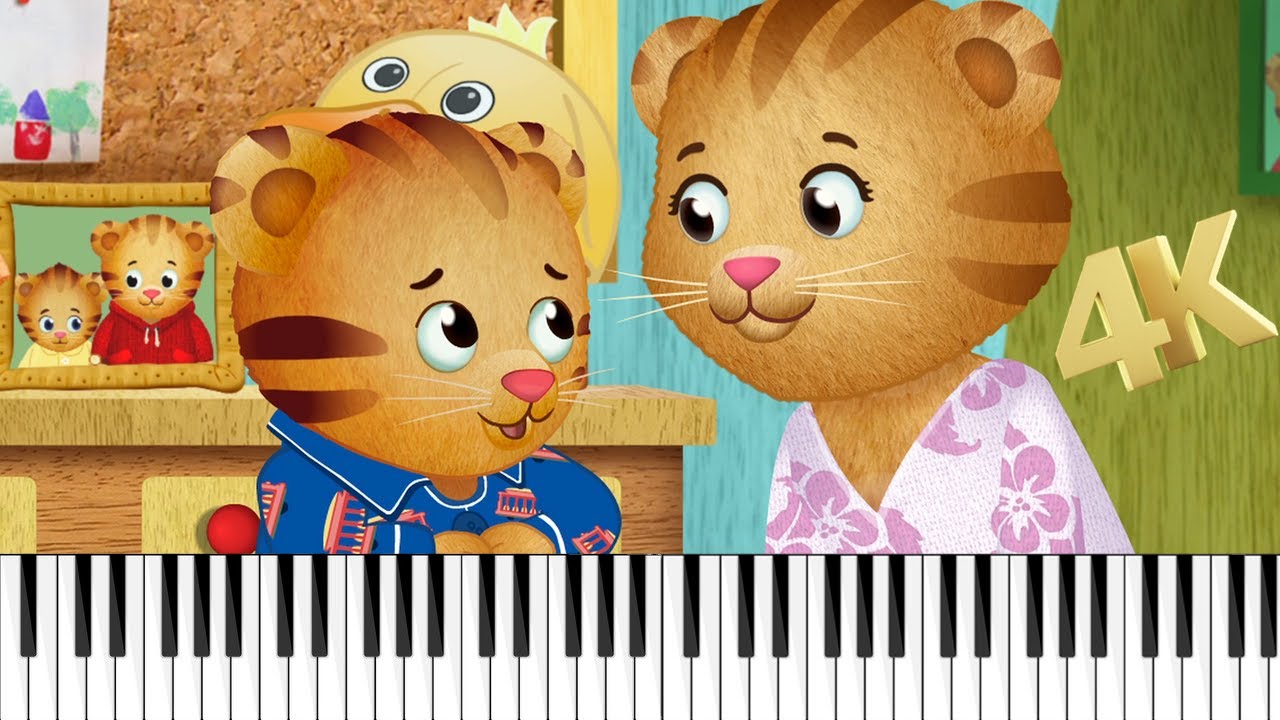 Good Morning Song - Daniel Tiger's Neighborhood 4K Sheet Music - YouTube