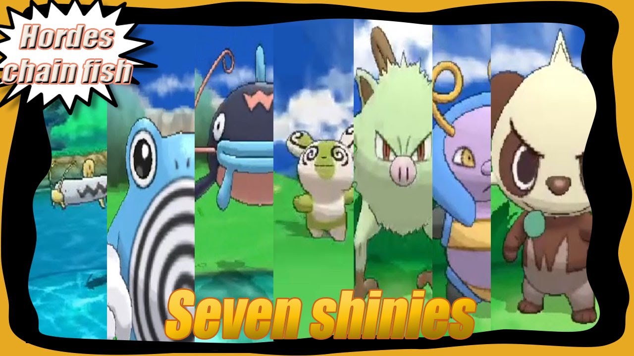 Live Shinies: Barboach, Poliwhirl, Whiscash, Spinda, Mankey, Volbeat ...