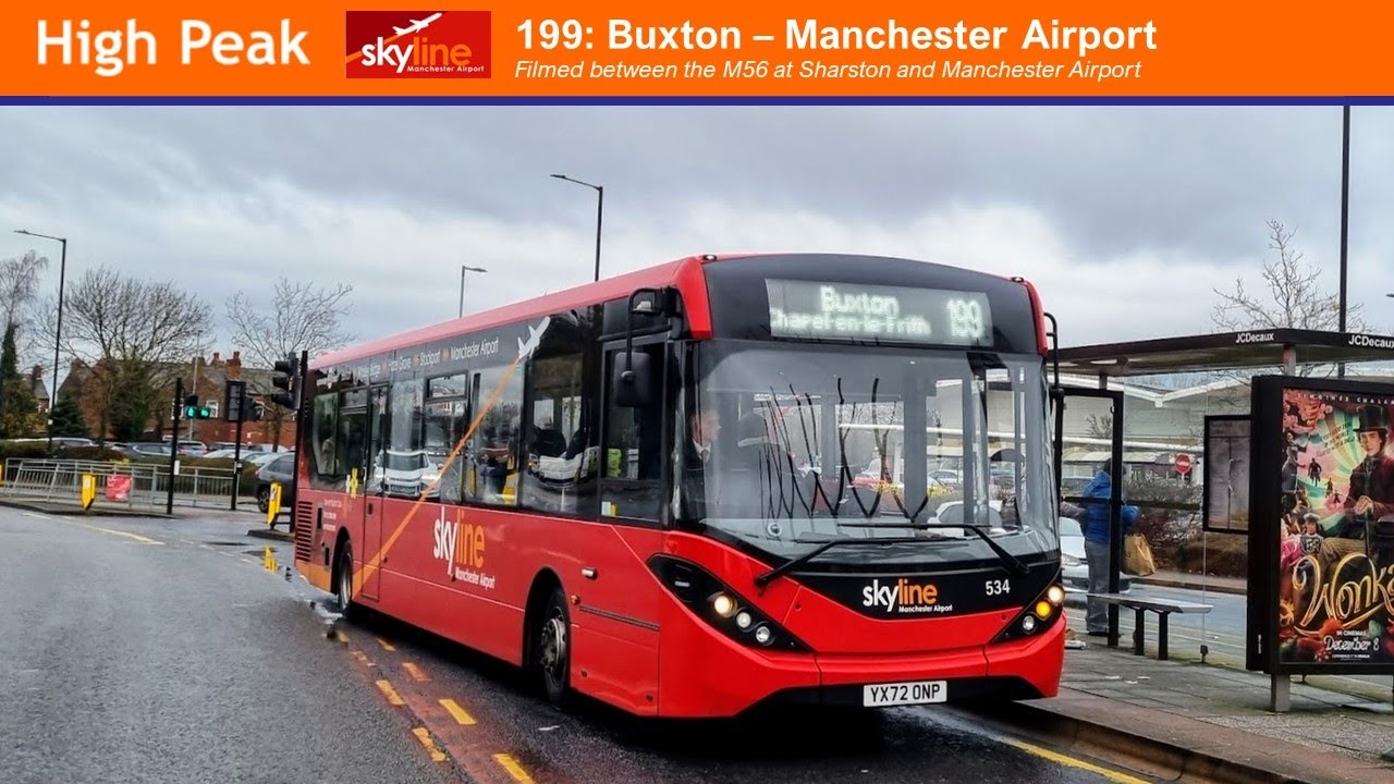 Glides down the motorway 🛣️ High Peak 199 service between the M56 at ...