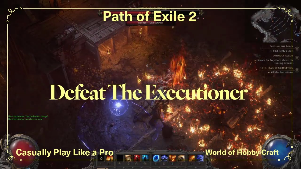 Path of Exile 2: How to defeat The Executioner - YouTube