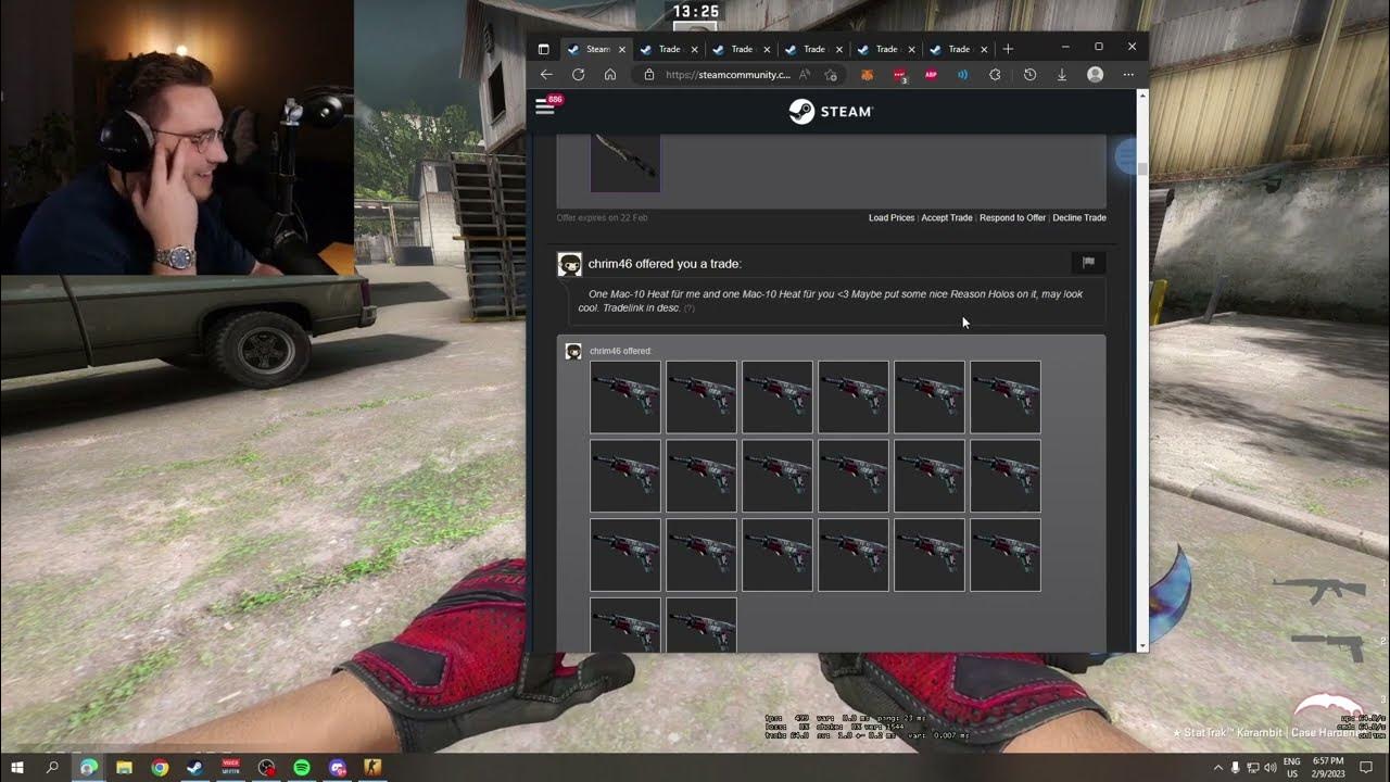 ohnePixel Mac-10 HEAT trade-up - YouTube