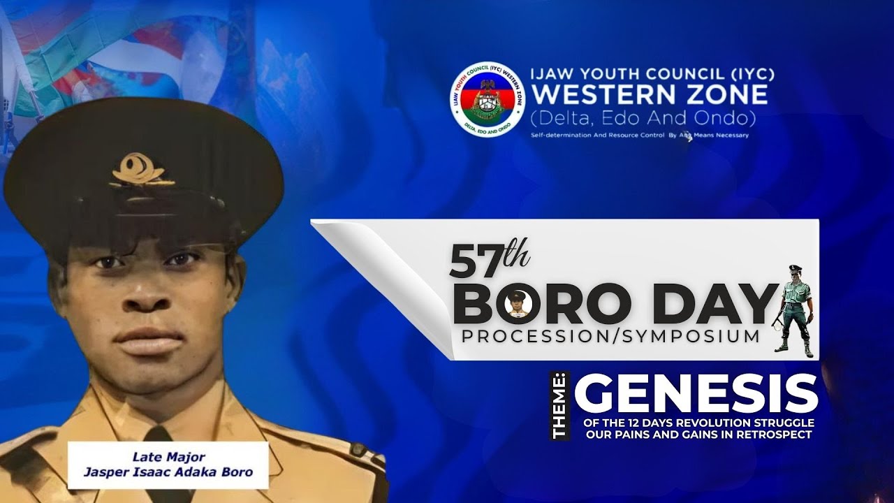 THE 57TH REMEMBRANCE OF MAJOR ISAAC JASPER ADAKA-BORO. - YouTube