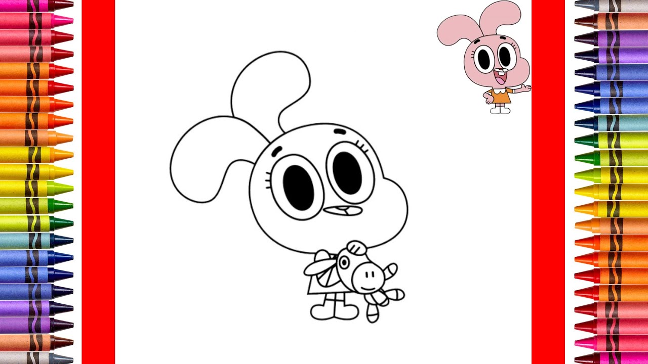 The Coloring Couple Presents: Coloring Anais | The Amazing World of ...