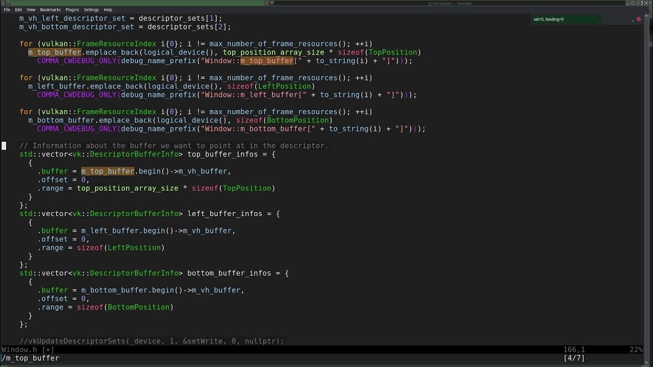 C++ programming: live development of vulkan engine. READ THE DESCRIPTION. Switch to HD if needed ...