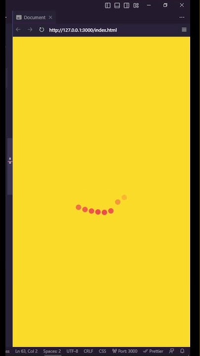 Coding snake balls animation #shorts - YouTube