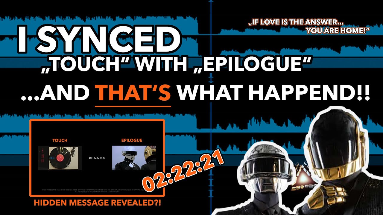 Daft Punk's hidden secret in "Epilogue" revealed? - This happens when ...