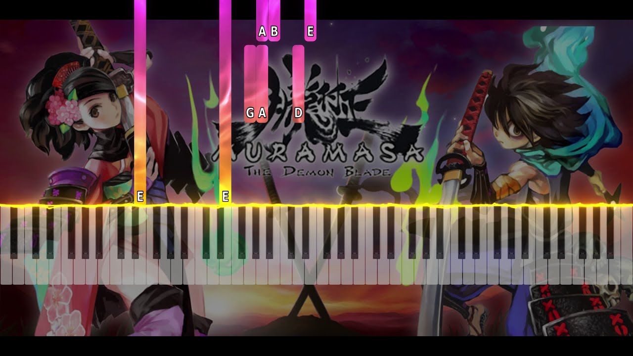Muramasa: The demon blade - Way to Mt. Fuji Synthesia Midi Piano ...