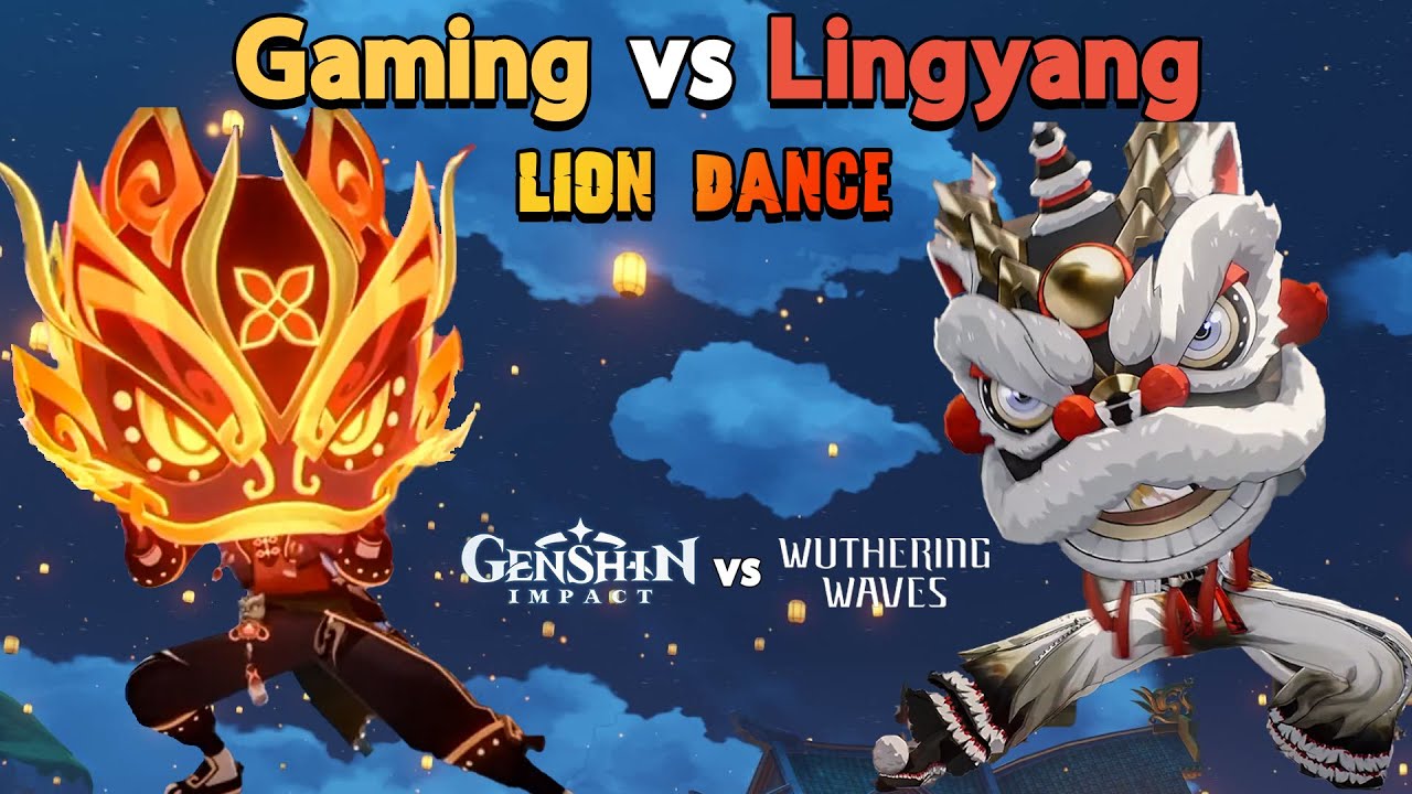 Gaming vs Lingyang, Who performed Lion Dance Better? | Genshin Impact ...