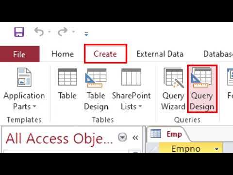Mangalore University 1 SEM BCA Ex 1 : MS Access Practical exercise for FIT Lab - YouTube