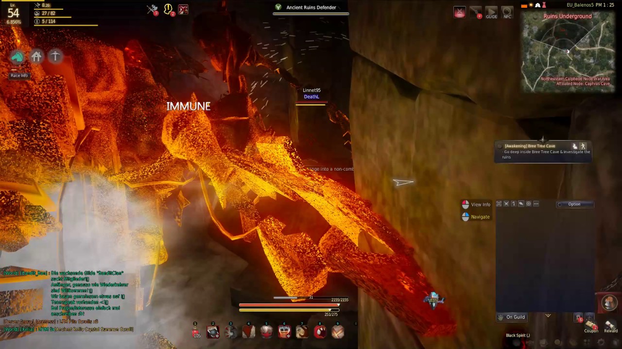 Awakening Bree Tree Cave Quest Black Desert Online - YouTube