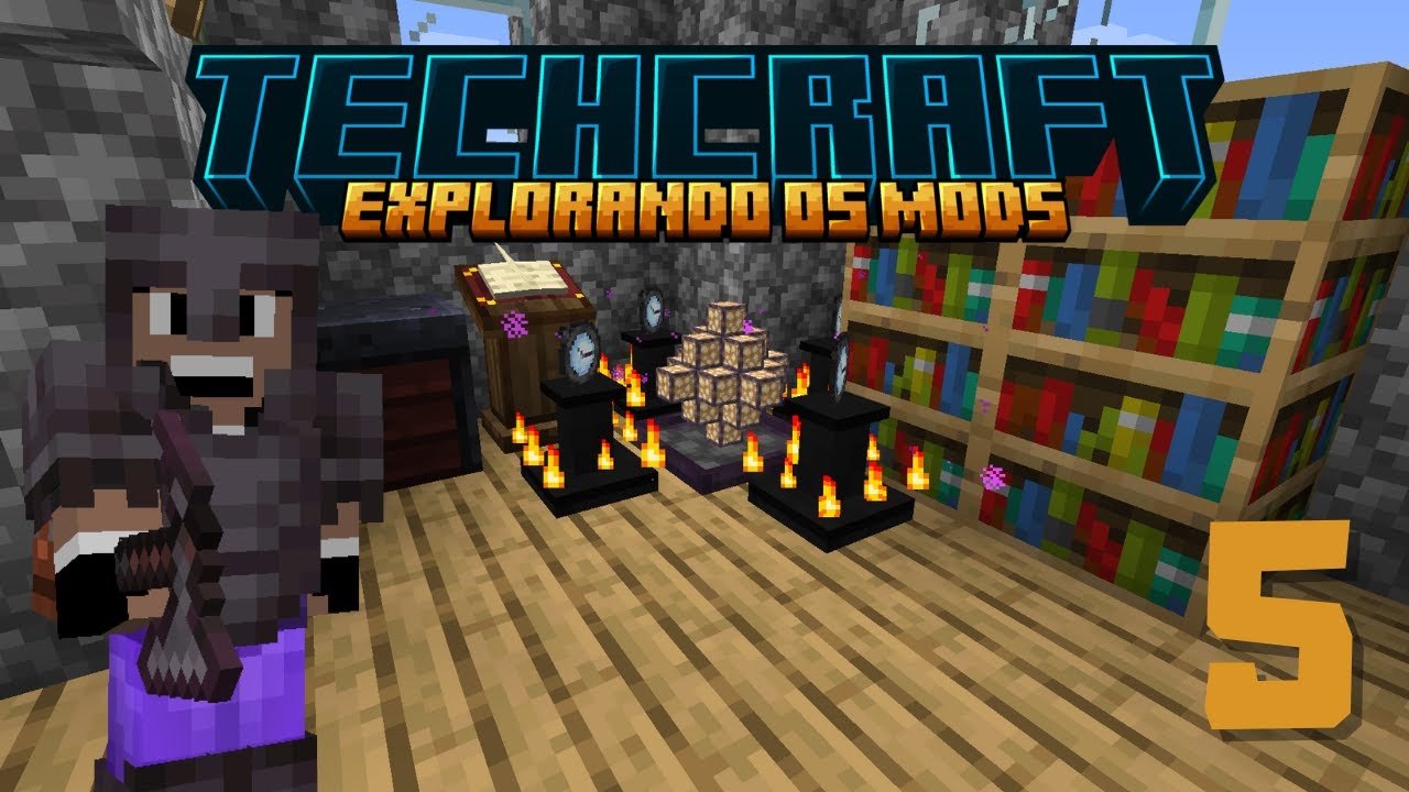 Netherite Lendária e o Poder do EMC! - TechCraft #05 - YouTube