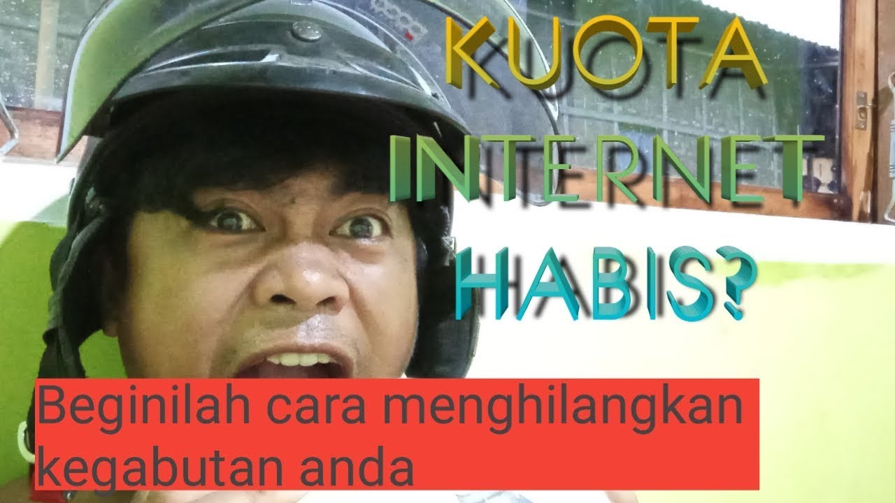 Tutorial menghilangkan GABUT saat kuota INTERNET habis - YouTube