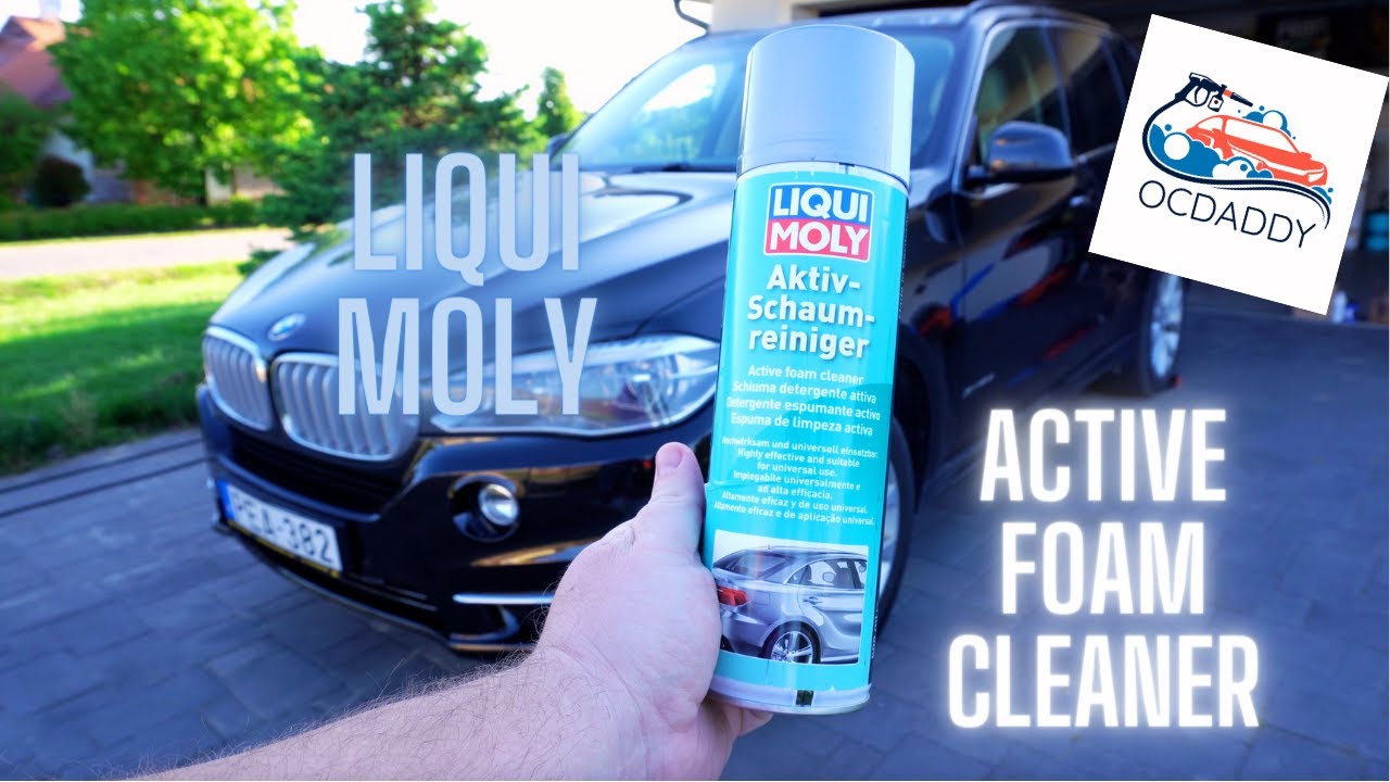 Meh: Liqui Moly Active Foam Cleaner test - YouTube