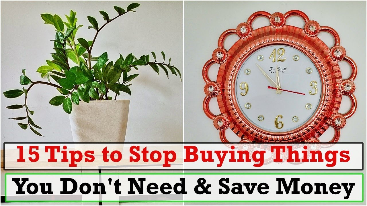How to Stop Buying Things You Don’t Need (Tamil) | Money Saving Tips in ...