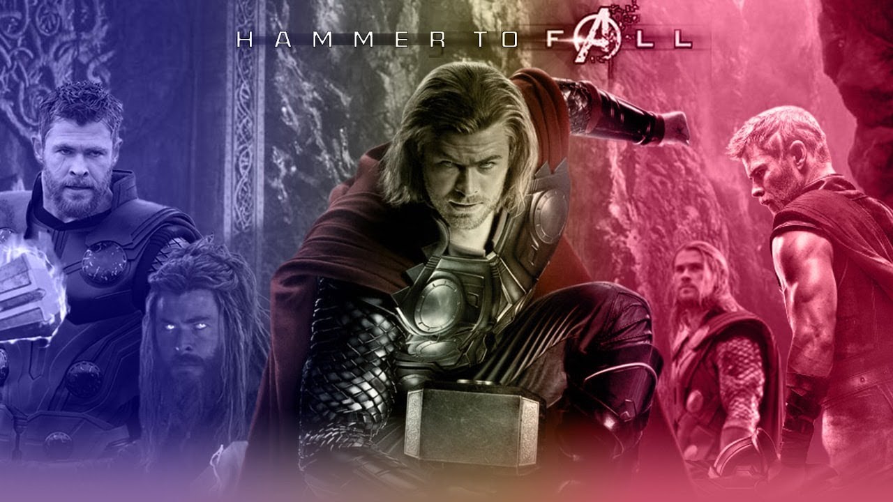 Edited scenes THOR - Hammer To Fall - YouTube