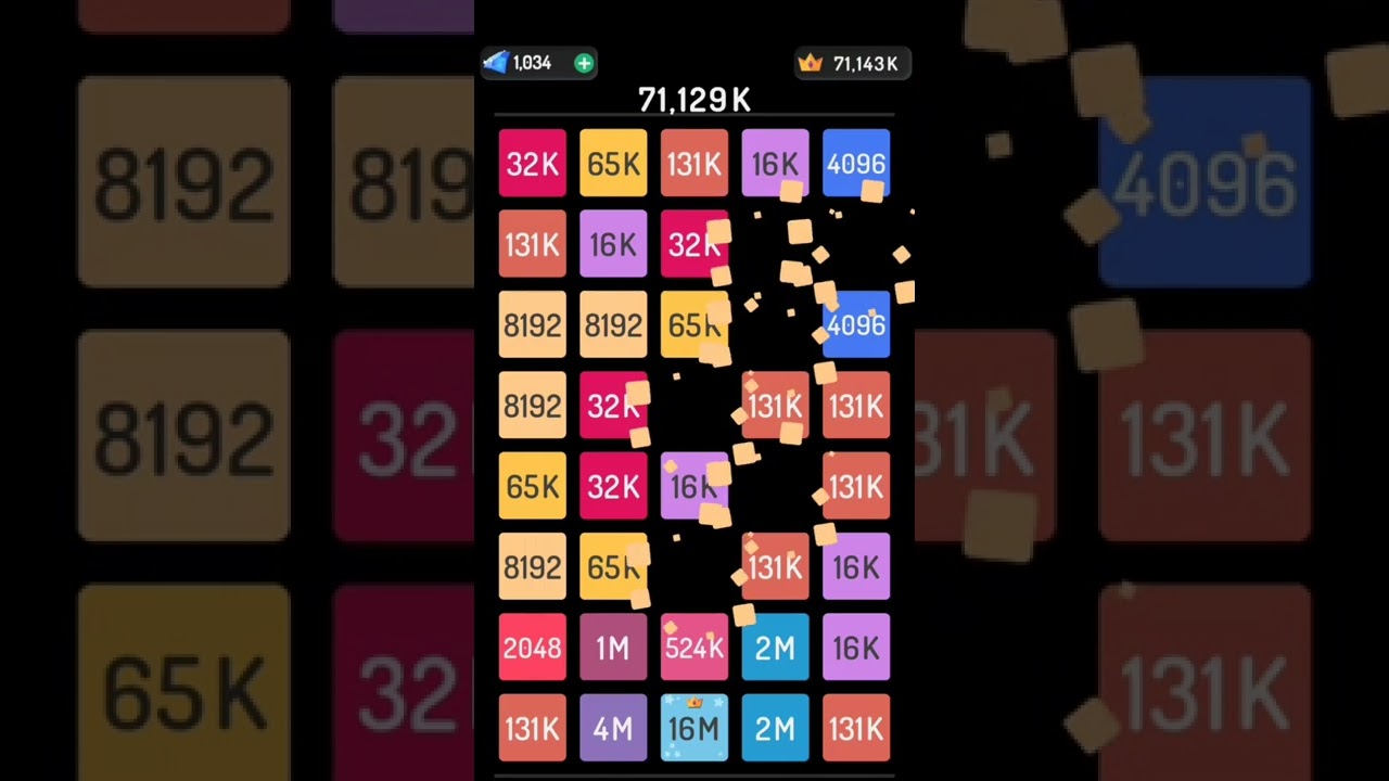 2248 puzzle 16M #049 #mobailegames - YouTube