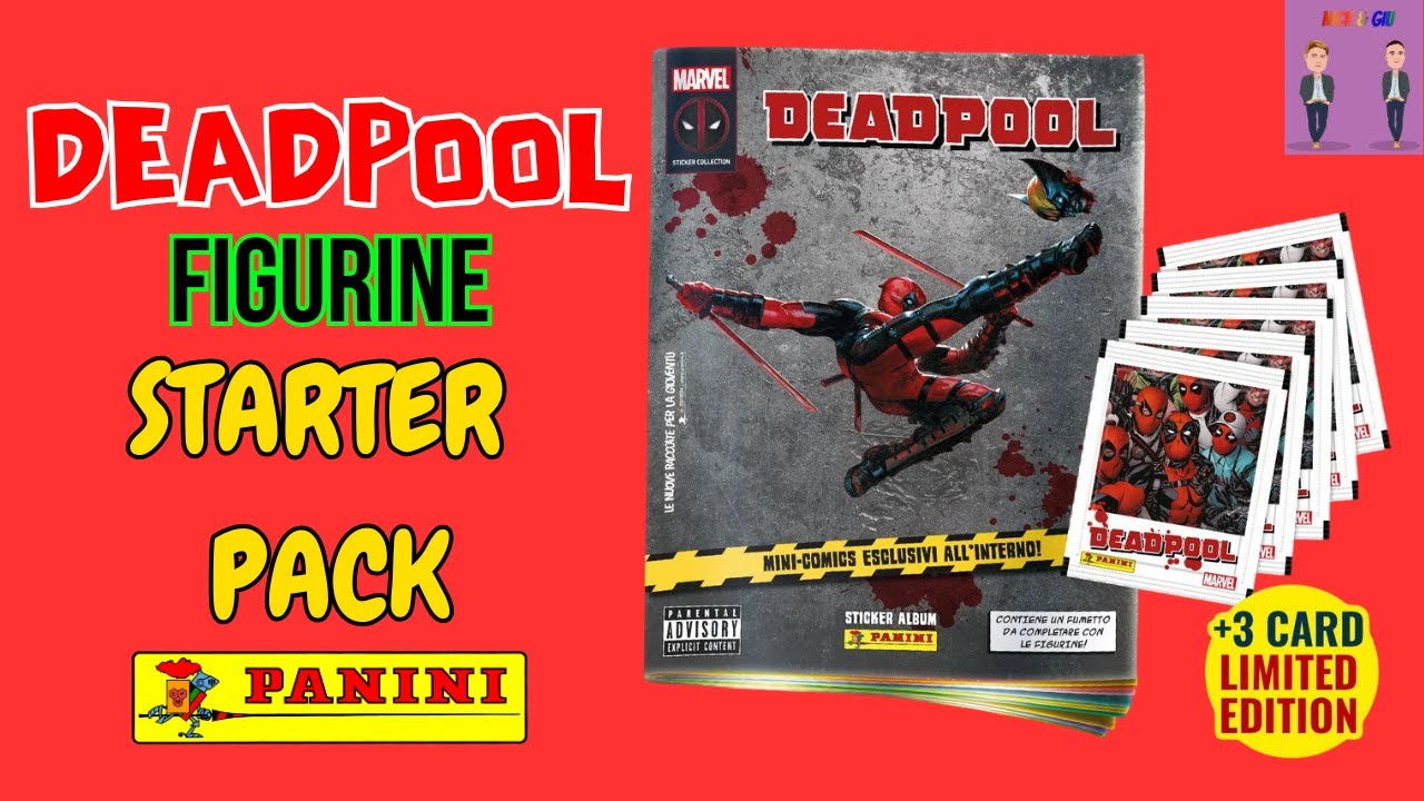 DEADPOOL - Panini Sticker Album - Starter Pack! - YouTube