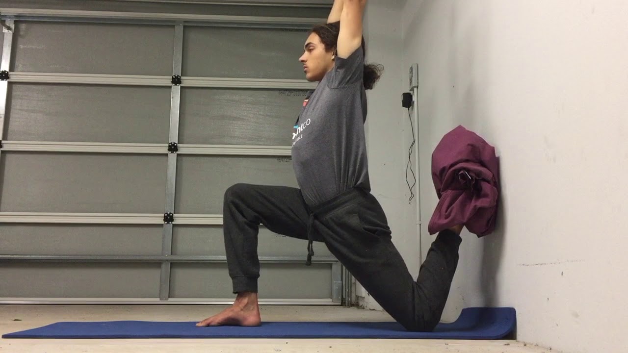 Front split pulses - YouTube