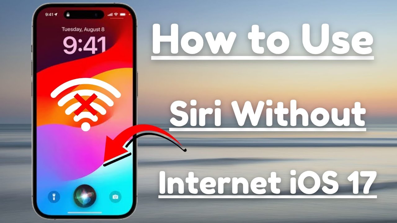 How to Use Siri Without Internet Connection // iOS 17 - YouTube