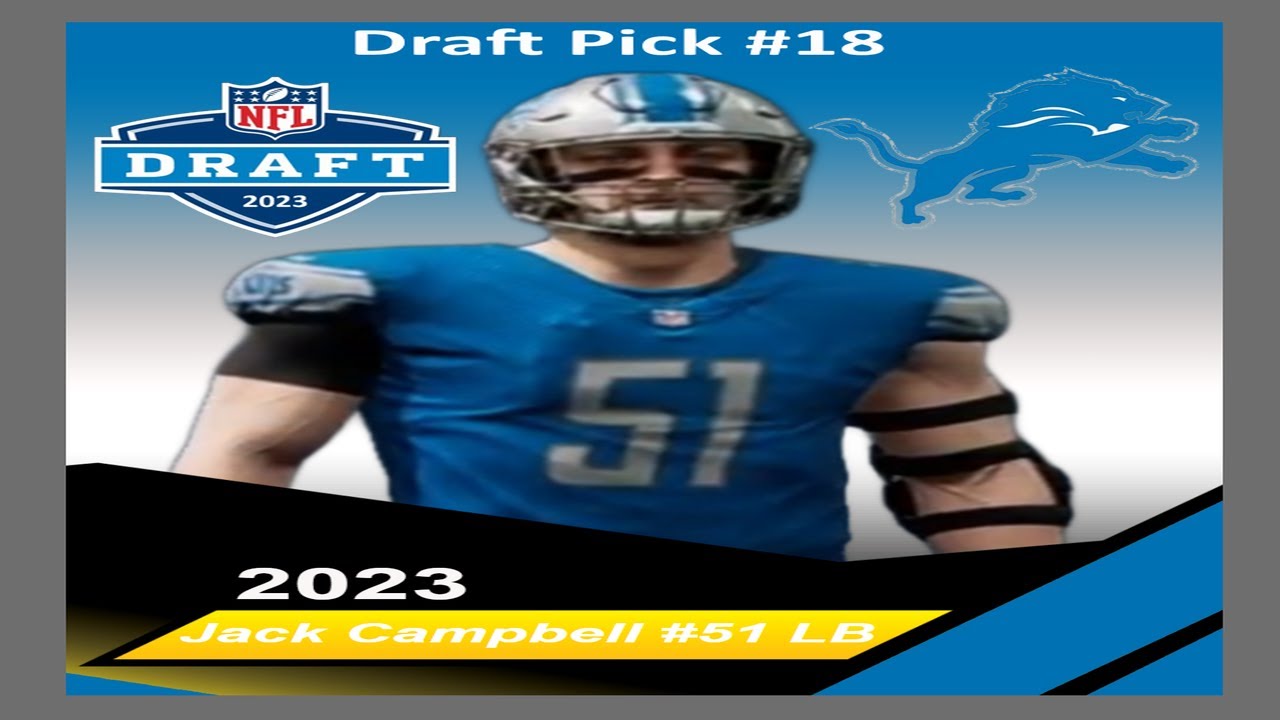 Madden 23 Jack Campbell NFL Draft 23 Creation - YouTube