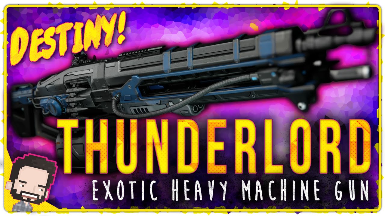 Thunderlord (Year 2) Exotic Machine Gun | Gameplay Review | Destiny ...