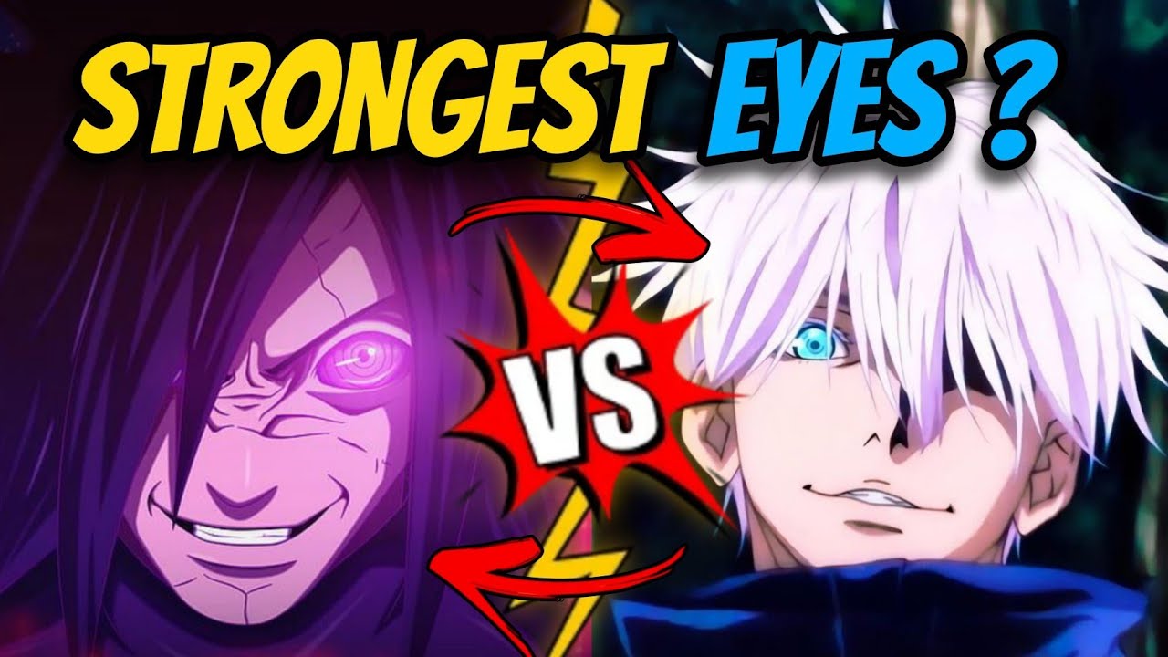 Top 10 Most Powerful EYES In Anime #anime #gojo @realLoginion - YouTube