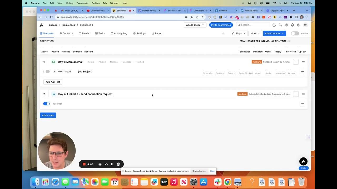 Using the Apollo.io Linkedin Integration - YouTube