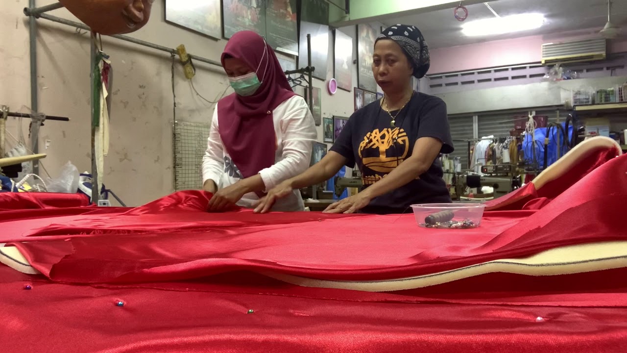 Costume Bunga Raya... Cara cara membuat kostum Bunga Raya - YouTube