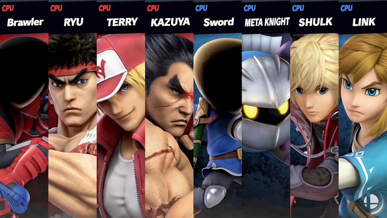 Super Smash Bros. Ultimate - Brawlers vs Sword Fighters - YouTube