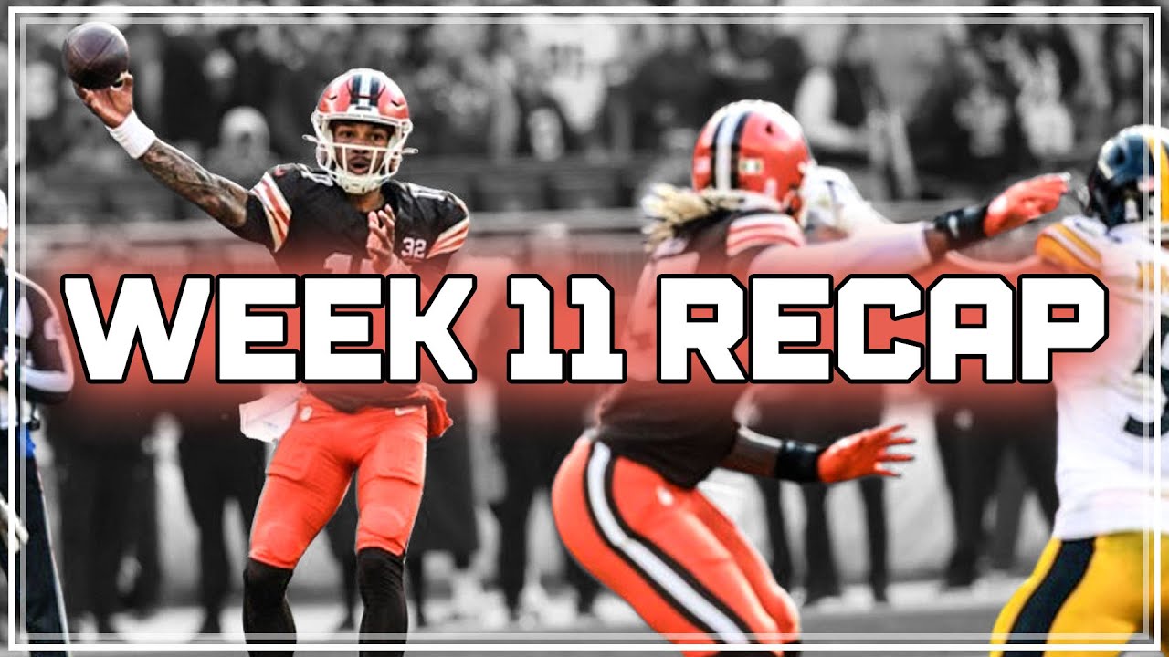 NFL Week 11 Recap and Breakdown | 2023 - YouTube
